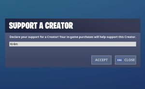 What is the Fortnite Support A Creator Program? - Kr4m