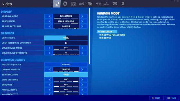 The Ultimate Fortnite Settings Guide for Console and PC - Kr4m