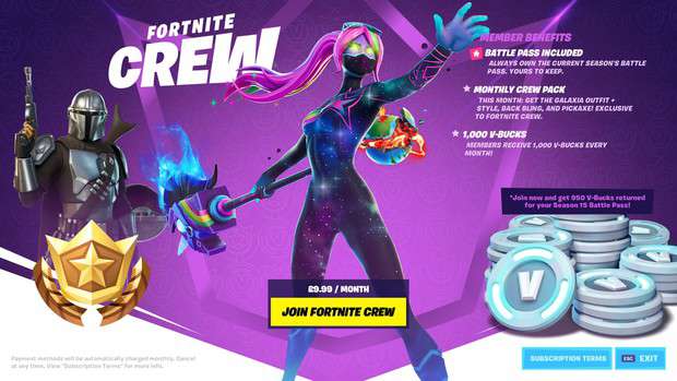 Fortnite Crew: The New Subscription Offer for $11.99 a Month - Kr4m